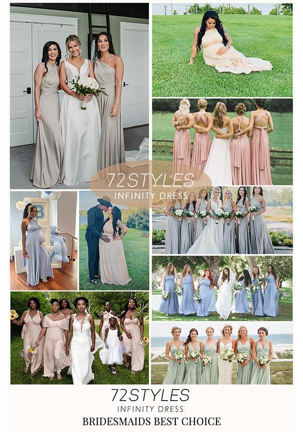 Buy Dusty Blue Multiway Convertible Infinity Dress – InfinityDress.ca