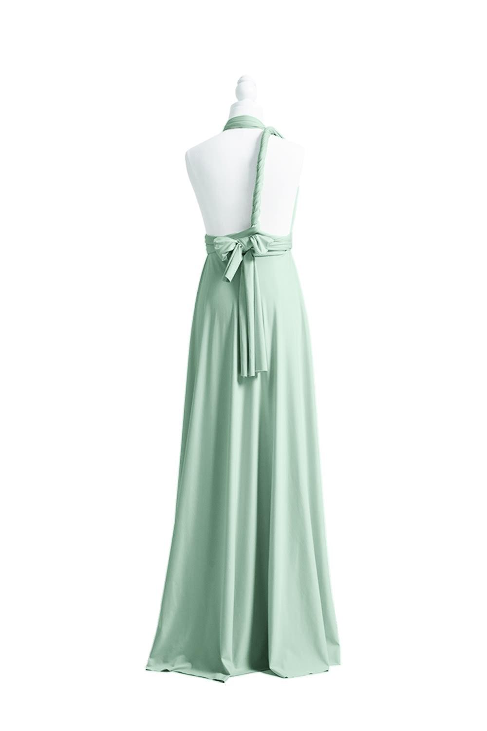 Buy Sage Green Multiway Convertible Infinity Dress – 72Styles